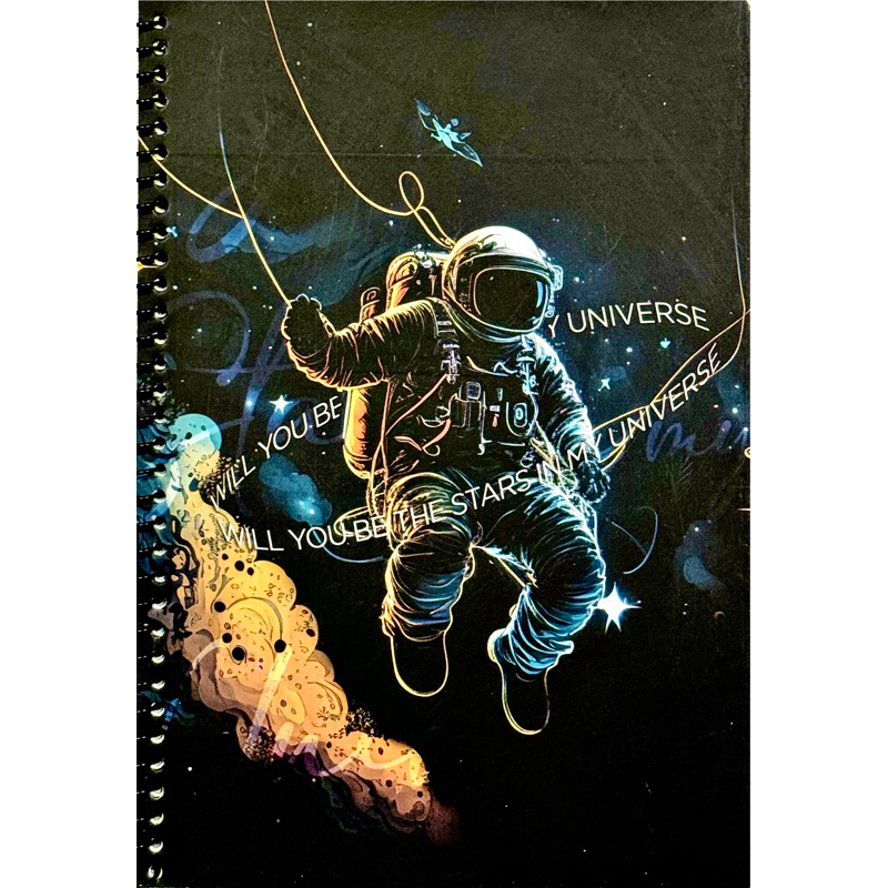 SpringLeaf Blackbook 685 Spiral Notebook single looped wire 80 leaves ...