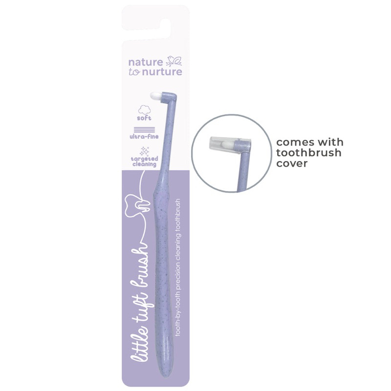 NATURE TO NURTURE ULTRA-FINE SOFT LITTLE TUFT TOOTHBRUSH | Shopee ...