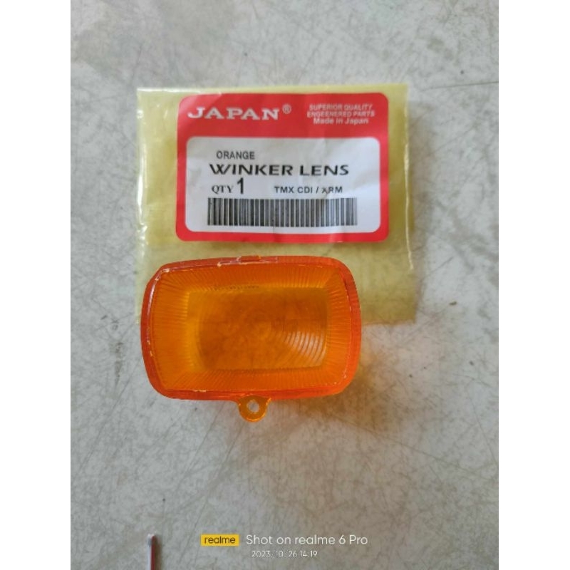 WINKER LENS TMX155 /XRM ORANGE & CLEAR JAPAN | Shopee Philippines