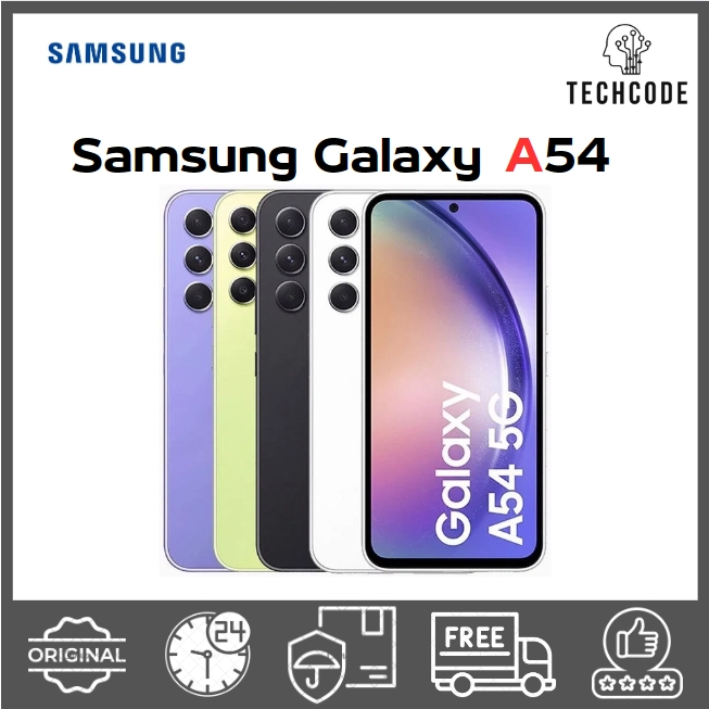 Samsung Galaxy A54/A55 5G Smartphone (8GB RAM + 128GB/256GB ROM) IP67 dust/water resistant ...