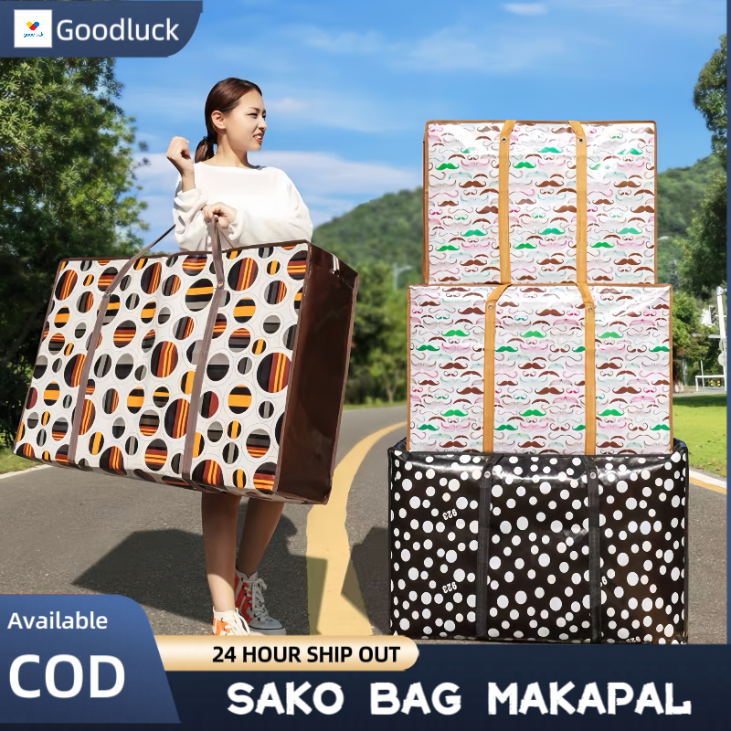 Sds Makapal Super Big Size Travel Bag Sako bag Luggage Bag Woven Bag ...
