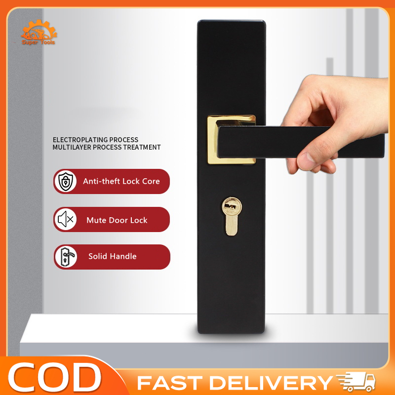 Upgrade Smart Door Lock With Key Door Knob Main Door Double Lock Set ...