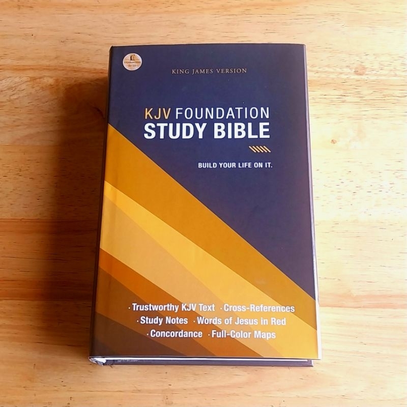 KJV Foundation Study Bible Commentary Reference Christian Baptist ...