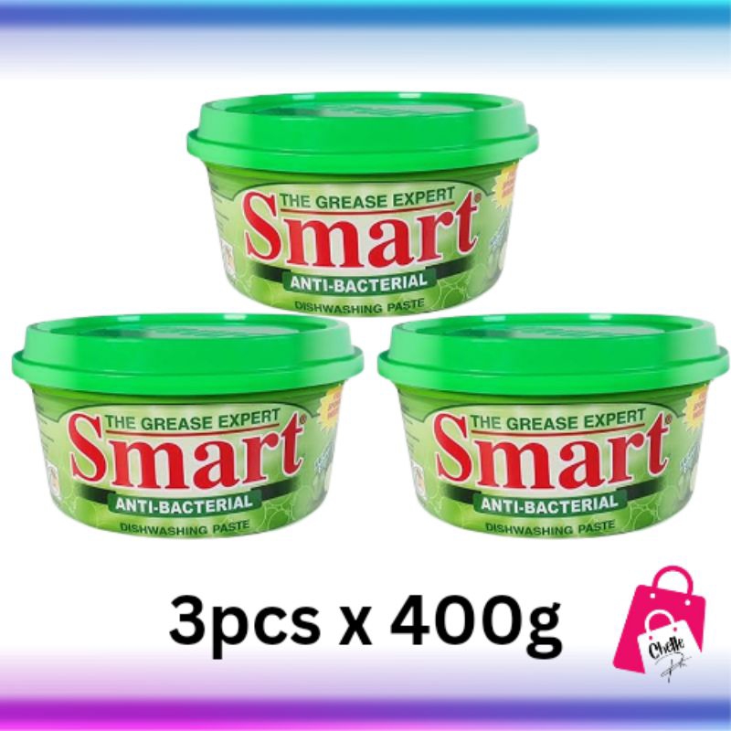 Smart Anti-Bacterial Dishwashing Paste Kalamansi 400gx3 | Shopee ...