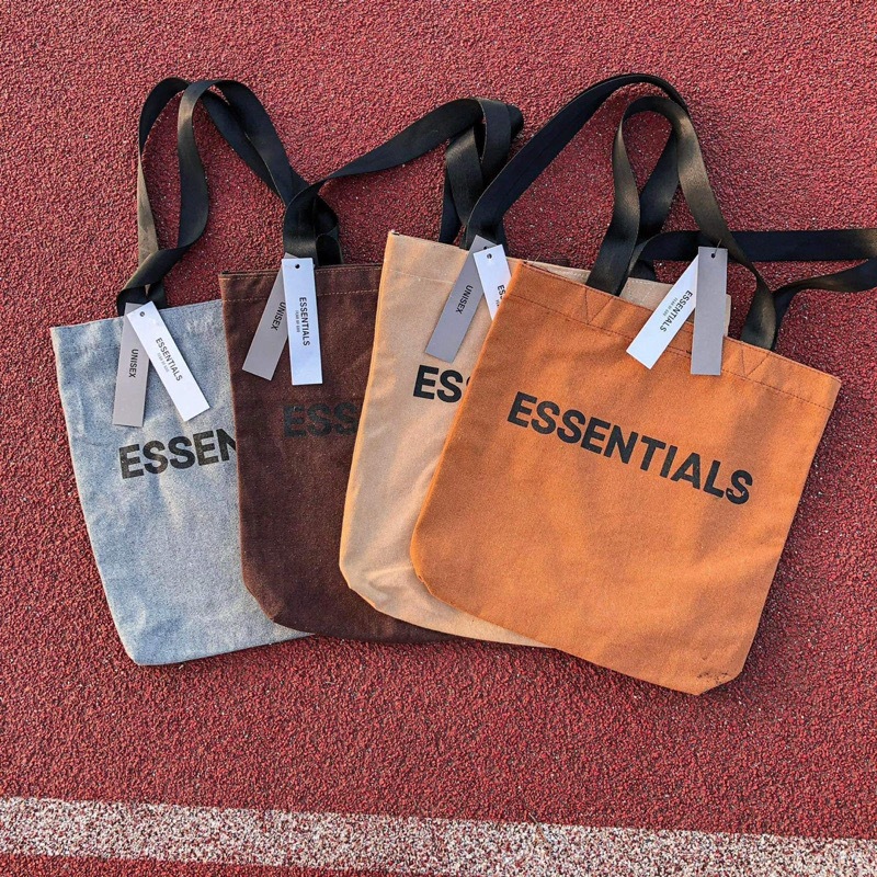 The Essential Canvass Totebag Unisex Shoulder Bag High Quality | Shopee ...