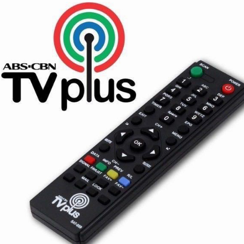 ABS-CBN TVPlus TV Remote Control Compatible to old and new version of ...
