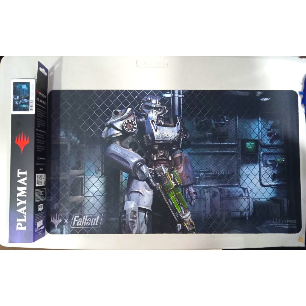 Magic the Gathering Ultra Pro Playmat Fallout Puresteel Paladin ...
