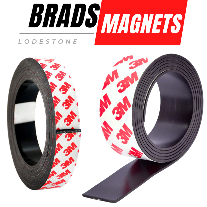 Flexible Magnetic Strip 3M ADHESIVE Rubber Ferrite Magnet Magnet Sheet ...