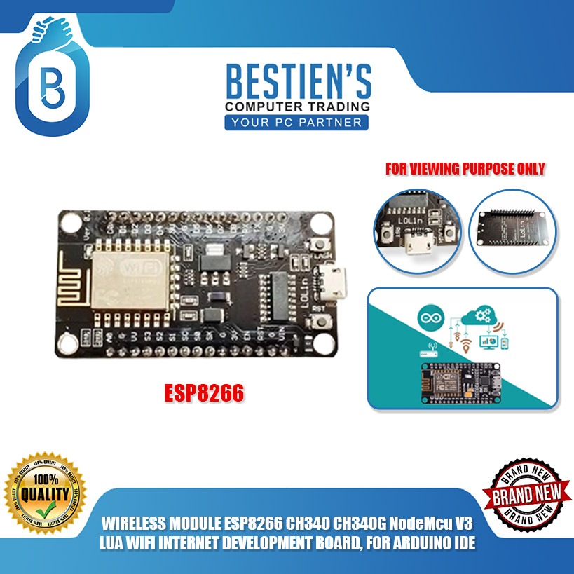 Wireless Module Esp8266 Ch340 Ch340g Nodemcu V3 Lua Wifi Internet Development Board For Arduino