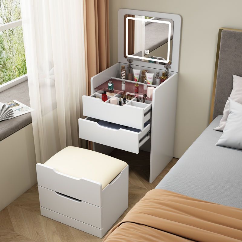 Foldable vanity Modern minimalist storage cabinet Integrated ...