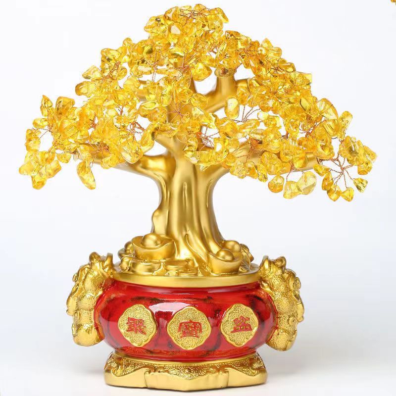 Money Tree Mixed Crystals natural crystla money income good luck charms ...