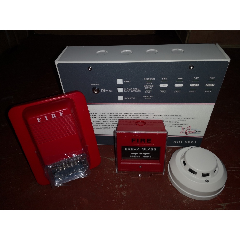 Conventional 24V Fire Alarm System Set (Set I) | Shopee Philippines