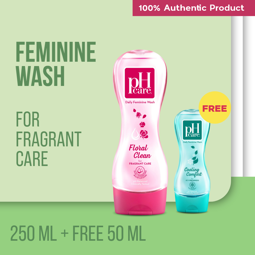 BUY pH Care Floral Clean 250ml + FREE pH Care Cooling Comfort 50ml ...