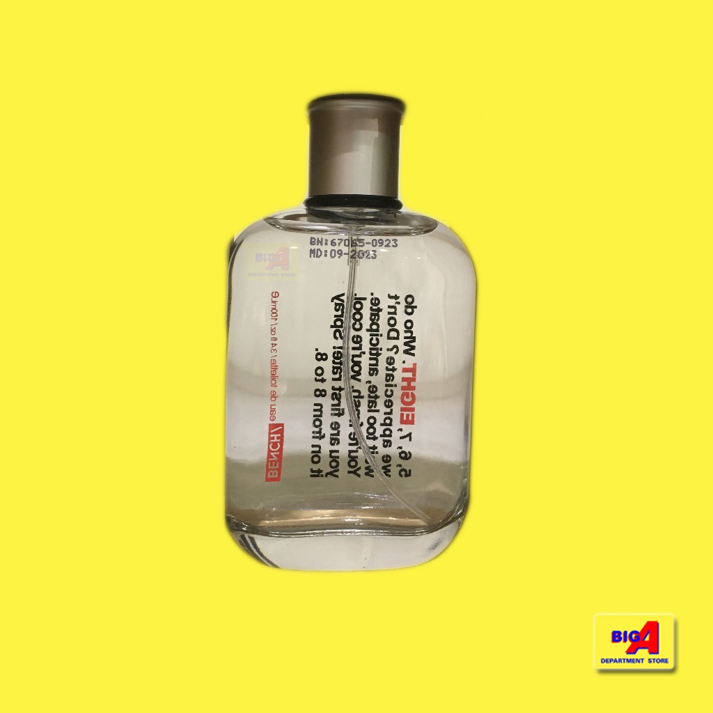 Bench/ Eight EDT Perfume for Men 100ml | Shopee Philippines