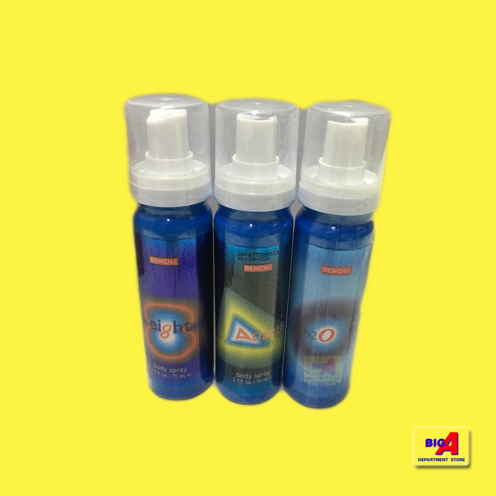 Bench/ Cologne (Atlantis, Eight, b2O) | Shopee Philippines