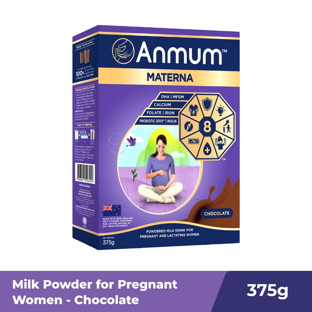 Anmum Materna Pregnancy Milk Powder Chocolate 375G | Shopee Philippines