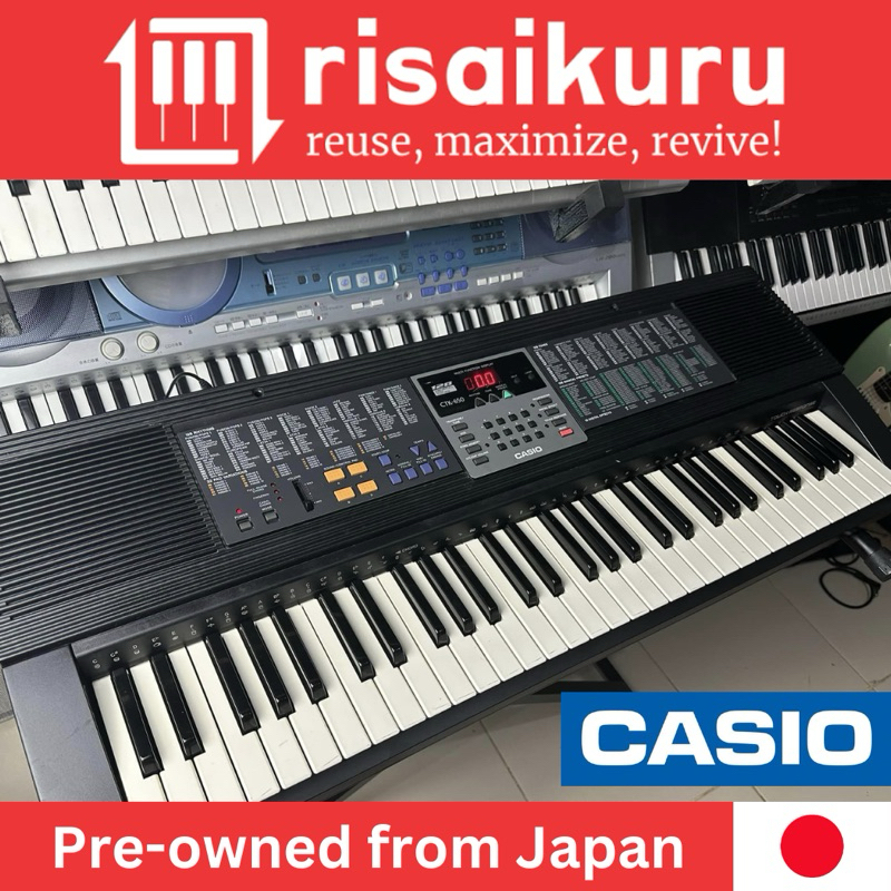 Casio CTK-650 Piano Keyboard Organ 61 Keys Touch Response Church Band ...