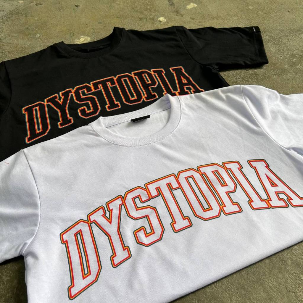 Dystopia® "Multi Color Clean Logo" Black & White Colorway | Shopee ...
