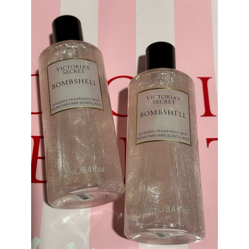 Bombshell Shimmer Fragrance Mist Victoria’s Secret 250ml | Shopee ...