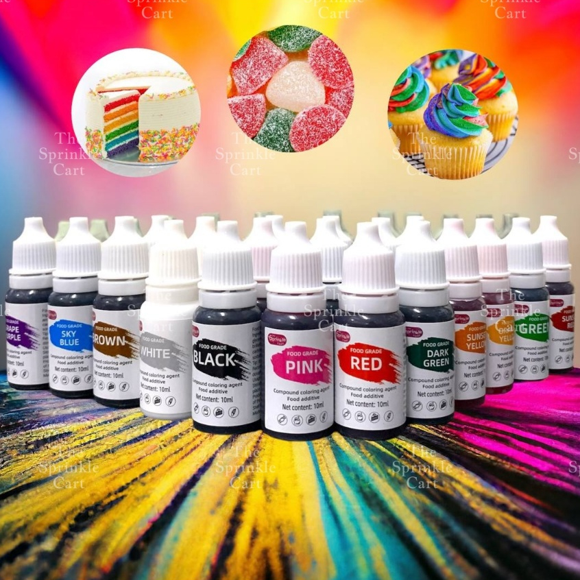1pc Natural Ink Food Coloring Baking Liquid Food color Cake Decoration ...