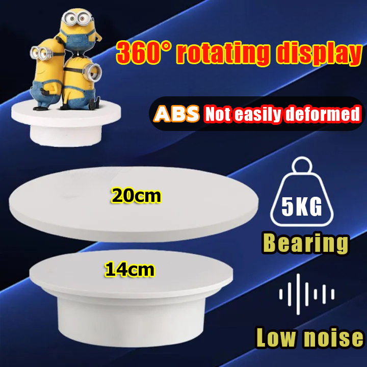 Rotating Display Stand Rechargeable Electric 360 Degree Rotation Video ...