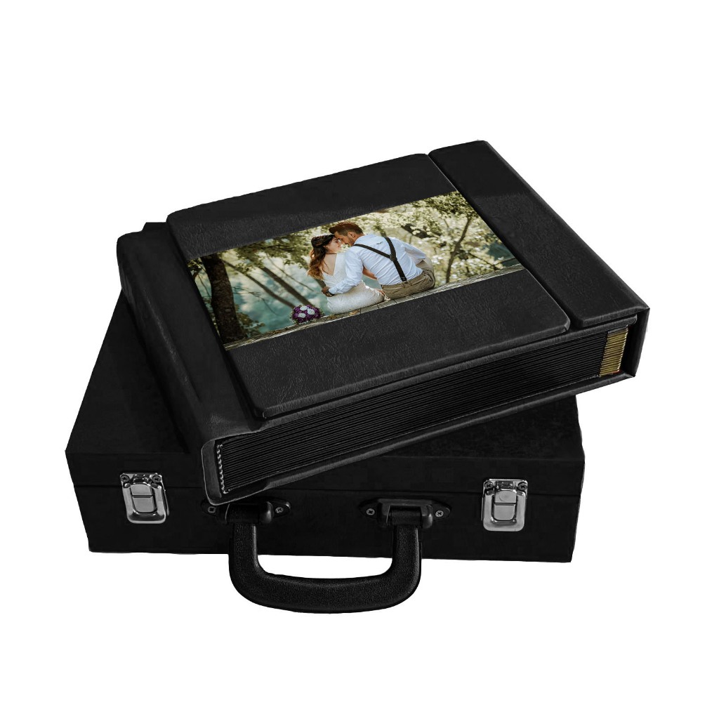 8R 40 Pages Landscape Photobook Photo Album With 4X8 Canal, With or ...