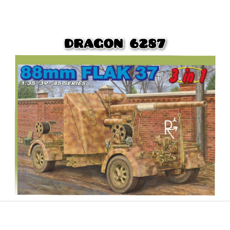 Dragon 6287 88mm Flak 37 1/35 '39-45 Series | Shopee Philippines
