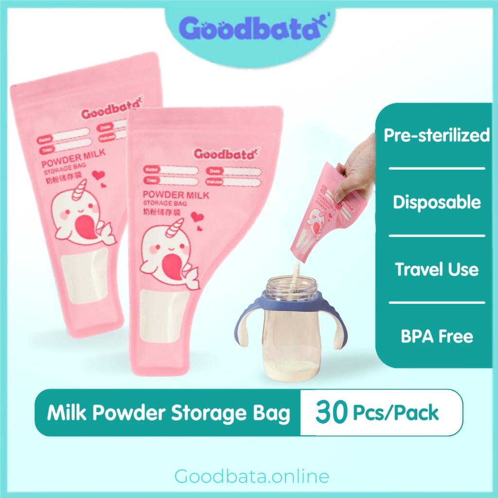 Goodbata 30 Pcs Milk Powder Bag Storage Bags Disposable Portable ...