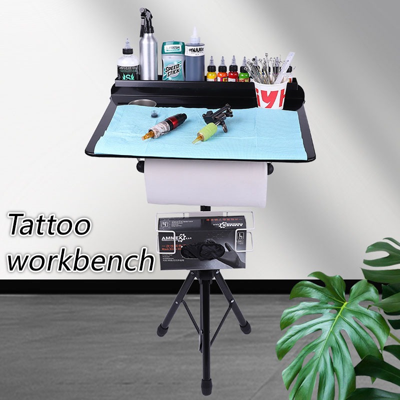 Tattoo Workstation Height Adjustable Tattoo Desk Table for Tattoo ...