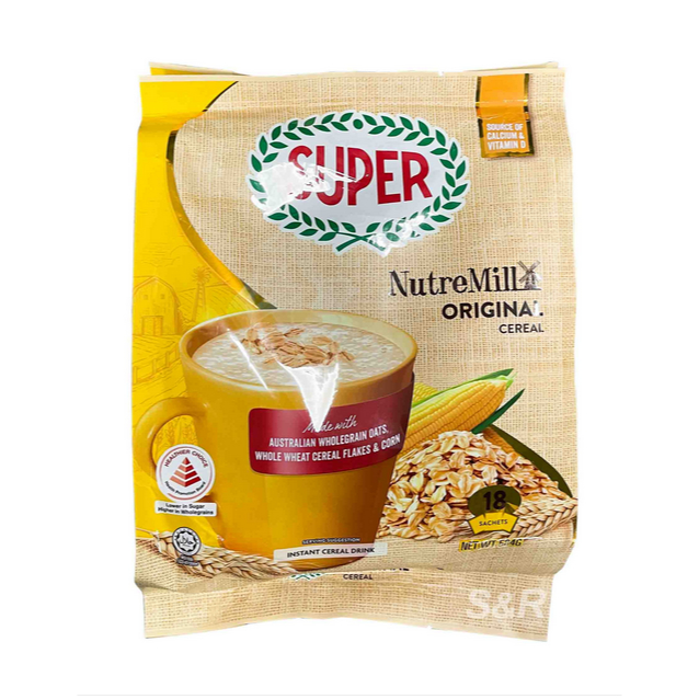 Super NutreMill Original Instant Cereal Drink (28g x 18pcs) | Shopee ...