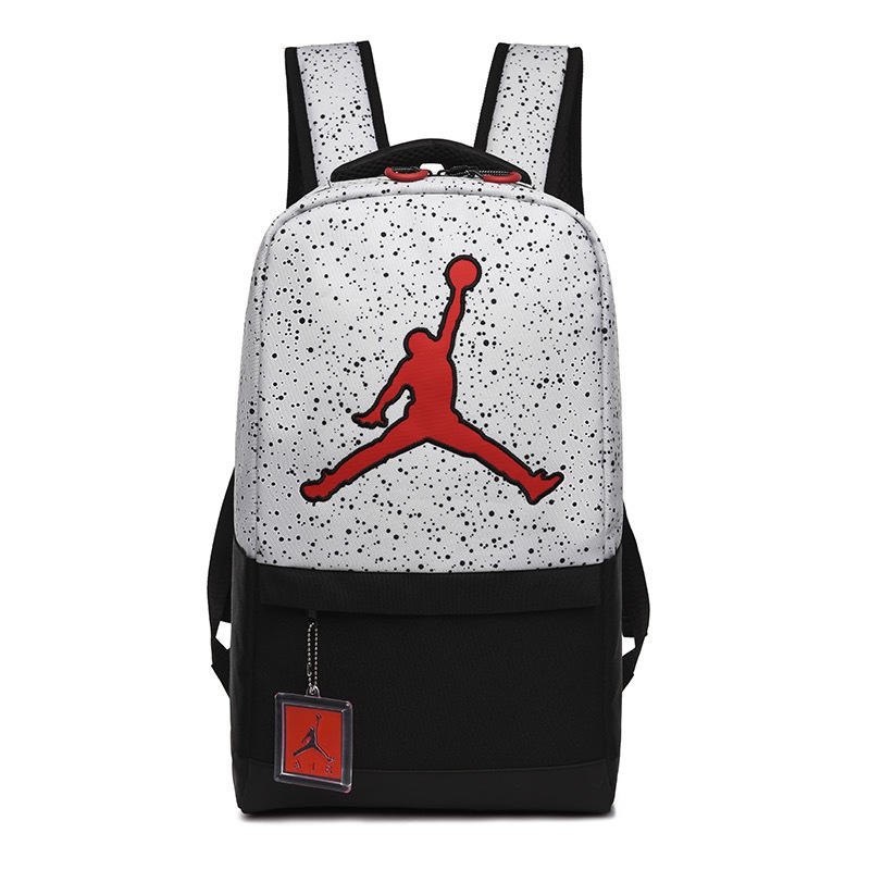 COD Air Jordan backpack AJ leather backpack (travel bag school backpack ...