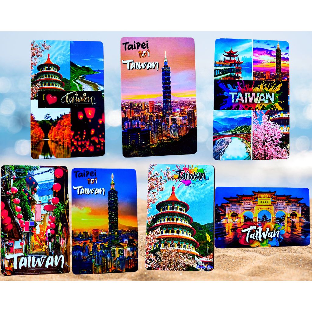 TAIWAN RUBBER REF MAGNET DESIGN SOUVENIR | Shopee Philippines