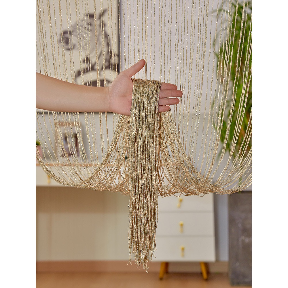 HS String Curtain With Sequins/Plain/muticolors | Shopee Philippines