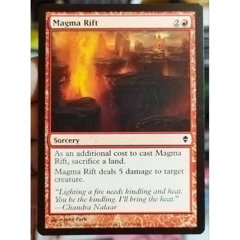 Magma Rift (Magic the gathering) | Shopee Philippines