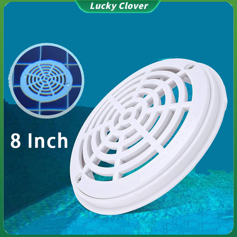8 Inch Swimming Pool Drain Cover Water Filter Replacement Round Main ...