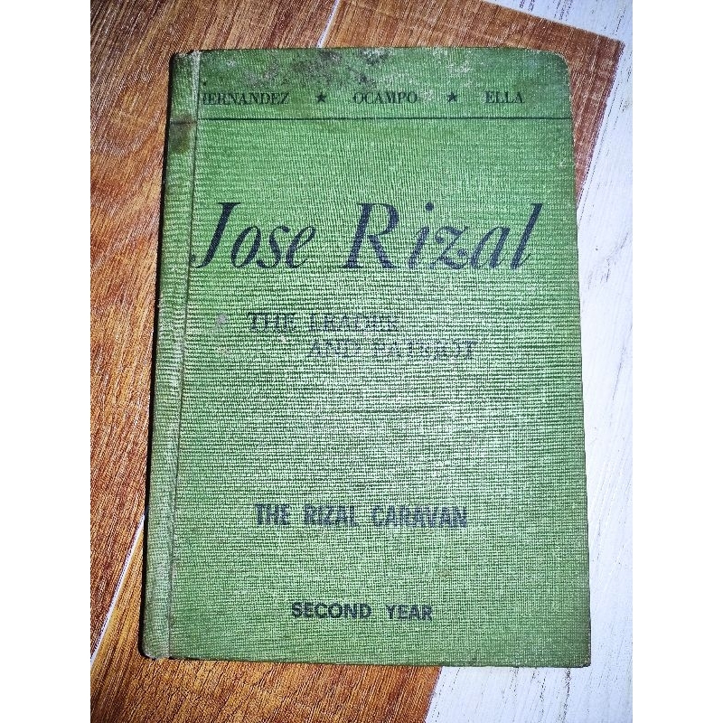 Vintage Jose Rizal Book 1958 Hardcover | Shopee Philippines