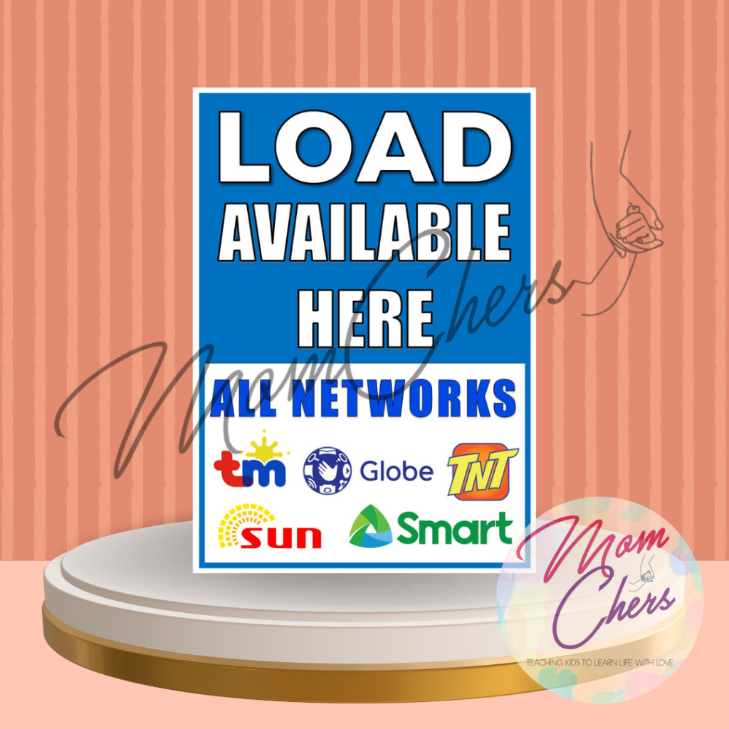 Laminated Signages GCASH Cash In Cash Out Load Bills Bank Transfer for ...