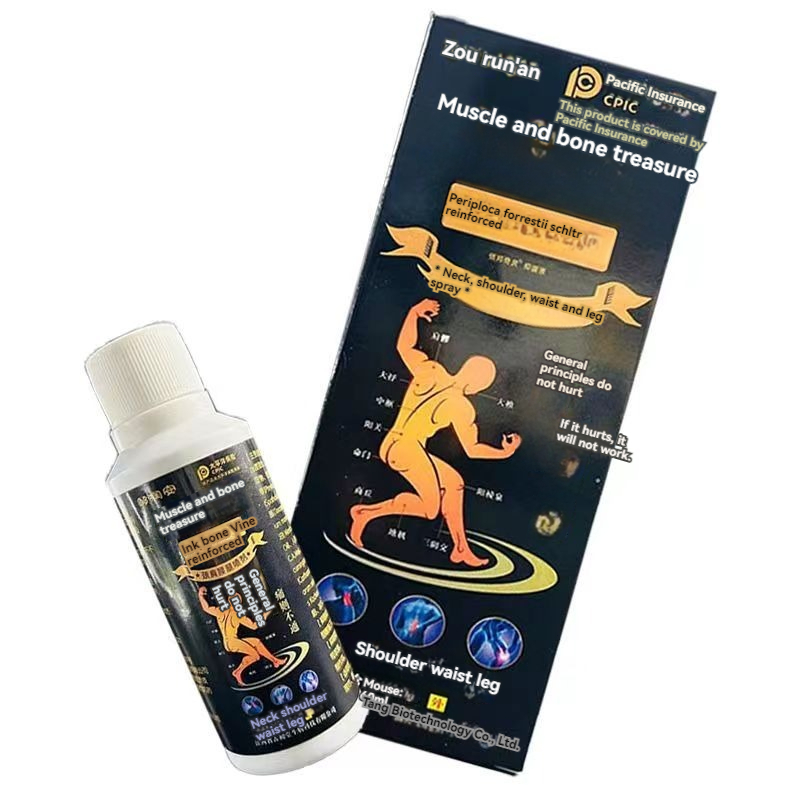 Golden Bone Treatment Enhanced Neck Shoulder Waist Leg Muscle Relaxing ...