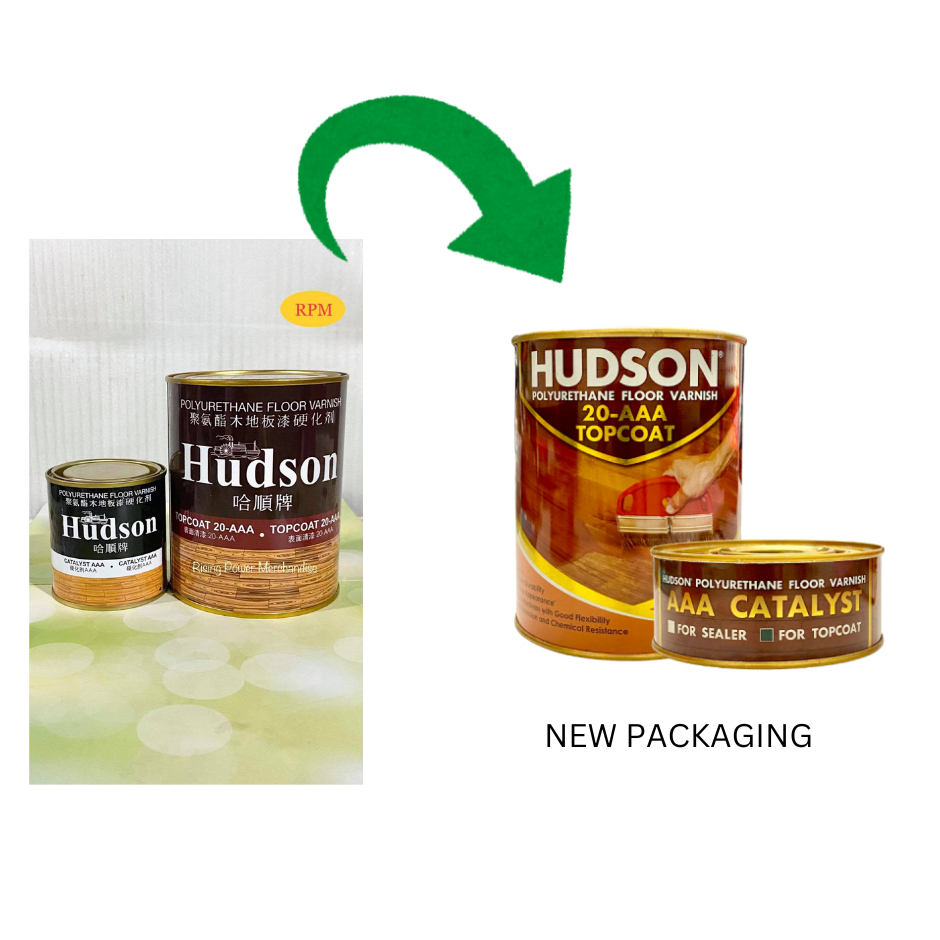 Hudson Polyurethane Floor Varnish Topcoat with Catalyst ( 1 Liter ...