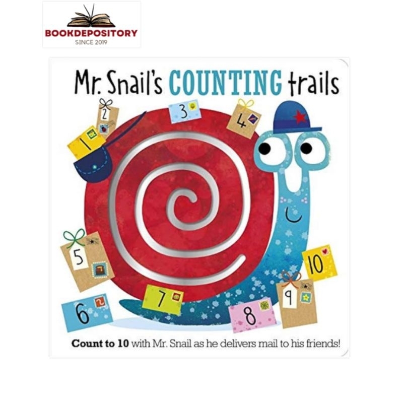MR SNAIL COUNTING / Mrs. Bee's ABC BOARD BOOK | Shopee Philippines