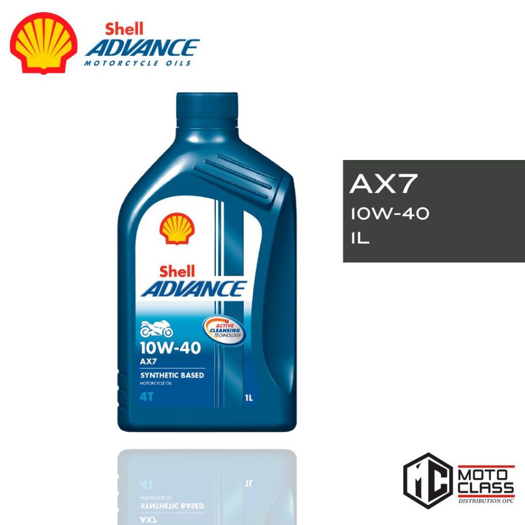 SHELL ADVANCE AX7 10W-40 1L 100495 | Shopee Philippines
