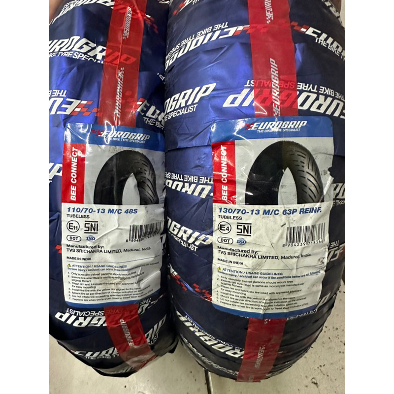 EUROGRIP TIRE BEE CONNECT with FREE tire sealant | Shopee Philippines
