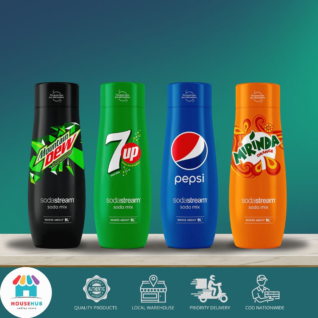 Sodastream Soda Mix Pepsi (440mL) | Shopee Philippines