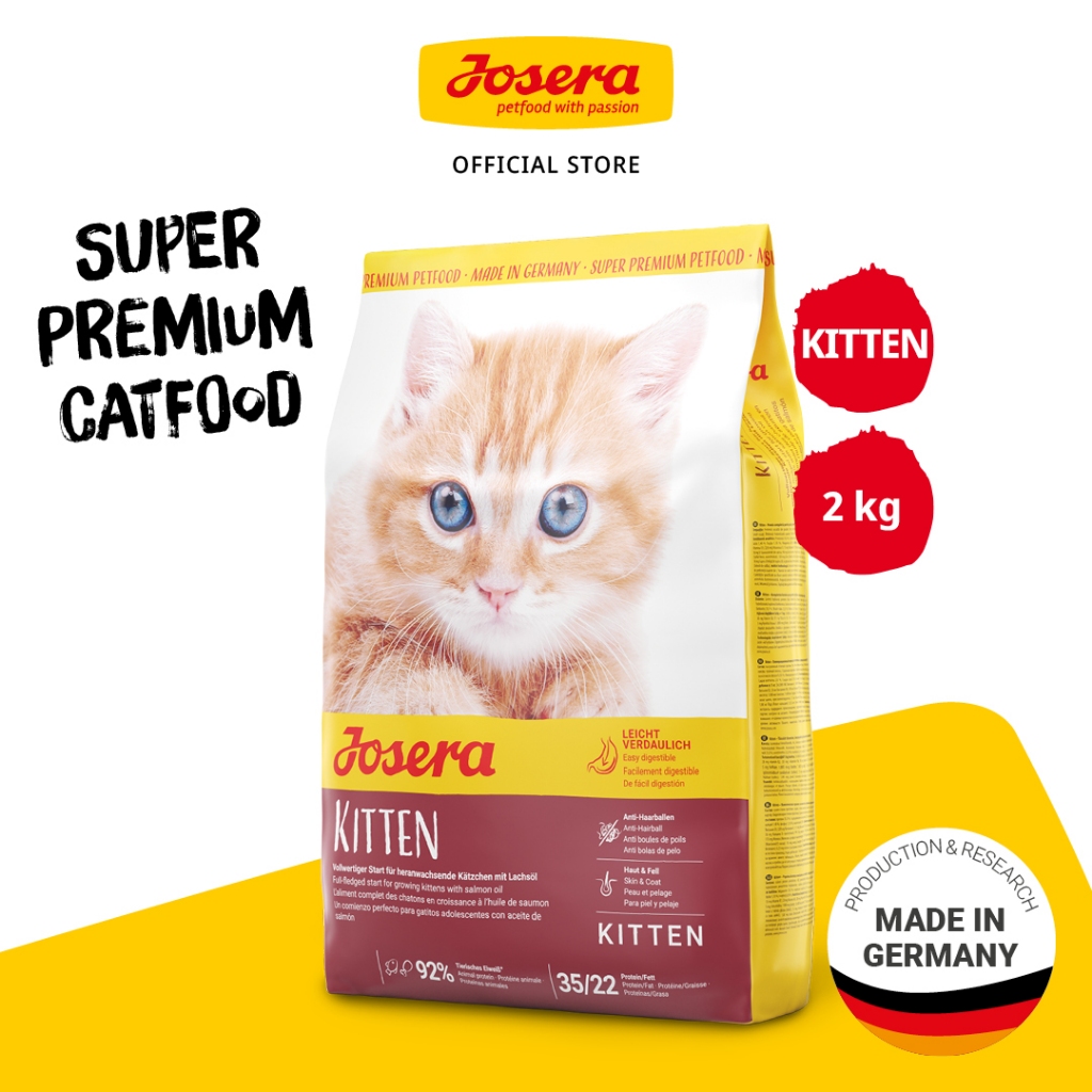 JOSERA Kitten (2kg) | Super Premium Cat Food for Optimal Development ...