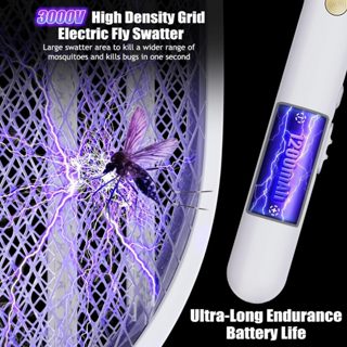 Vivid Premium Mosquito Killer Racket Electric Mosquito Swatter ...