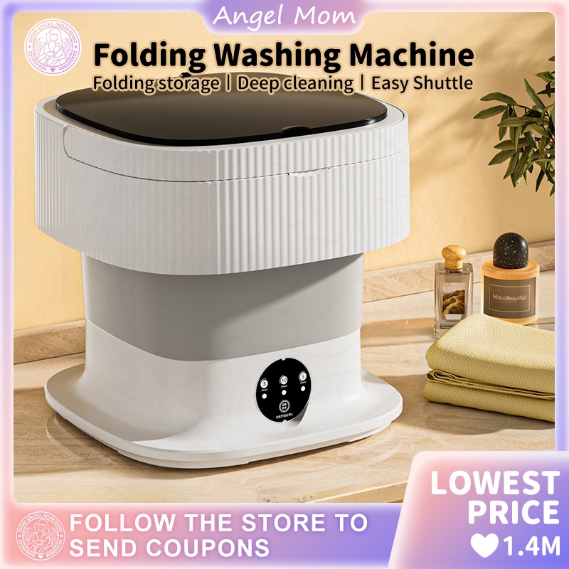 Mini Washing Machine 10L Portable Washing Machine Clothes Cleaning ...
