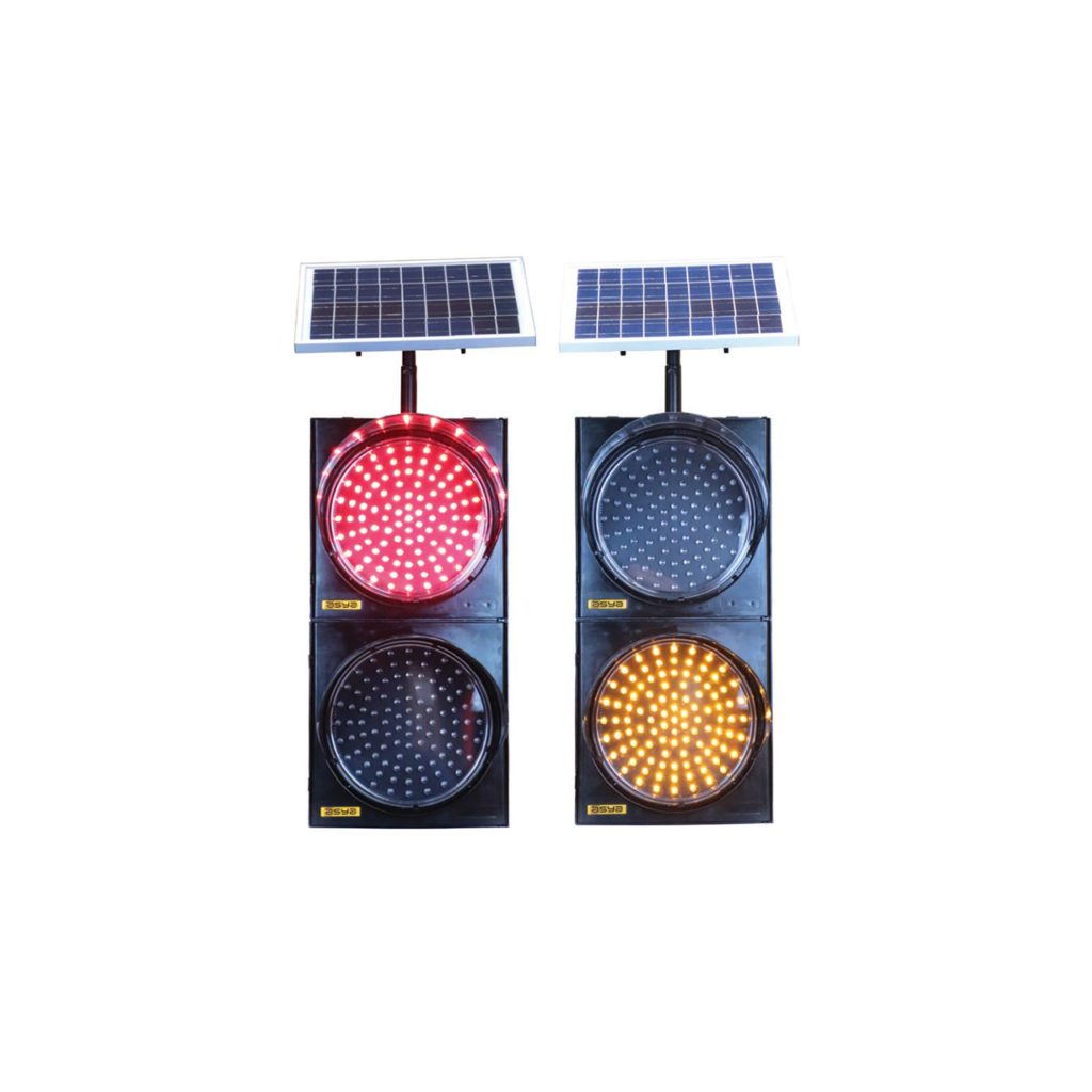Solar Led Traffic Light 2led 200mm Aluminum Housing | Shopee Philippines