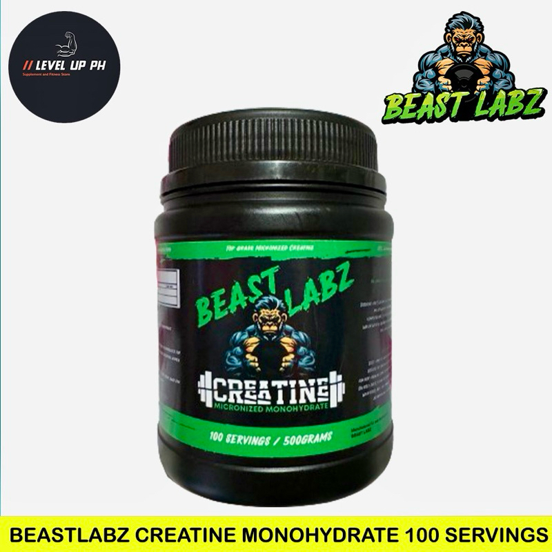 BeastLabz Creatine Monohydrate 100 Servings | Shopee Philippines