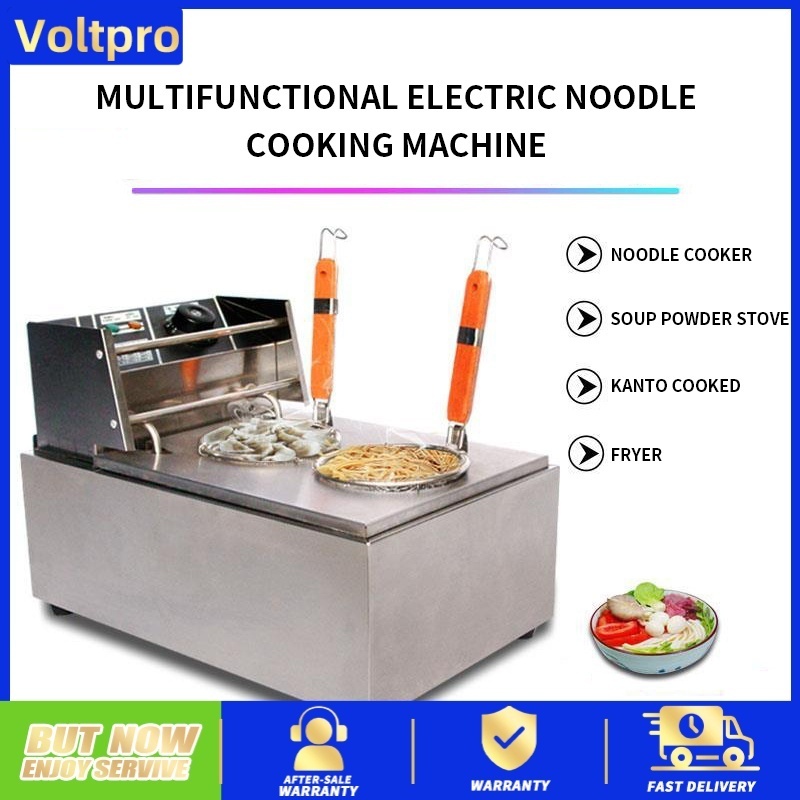 Commercial desk type electric cooking stove Stainless steel noodle ...