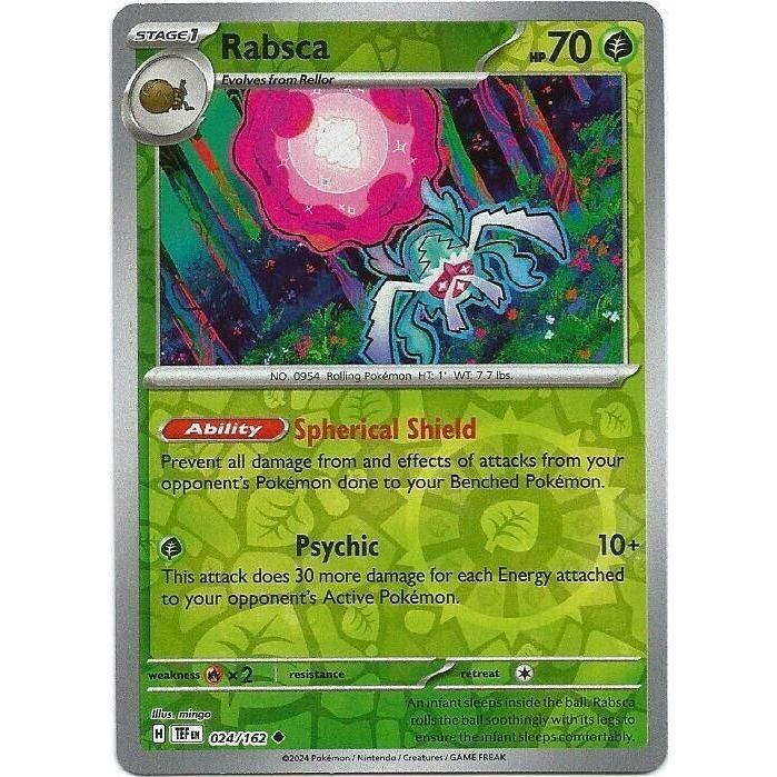 Pokemon TCG Rabsca 024/162 Temporal Forces | Shopee Philippines